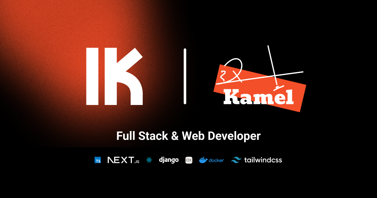 Islam Kamel | Frontend & Full-Stack Web Developer CV